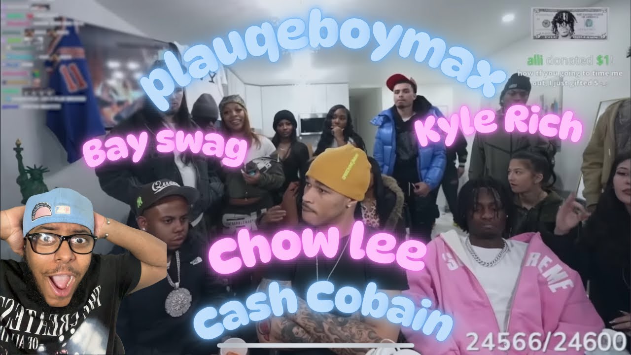 JJ reacts to Plaqueboymax ft Bay swag x Kyle rich , chow lee , Cash ...