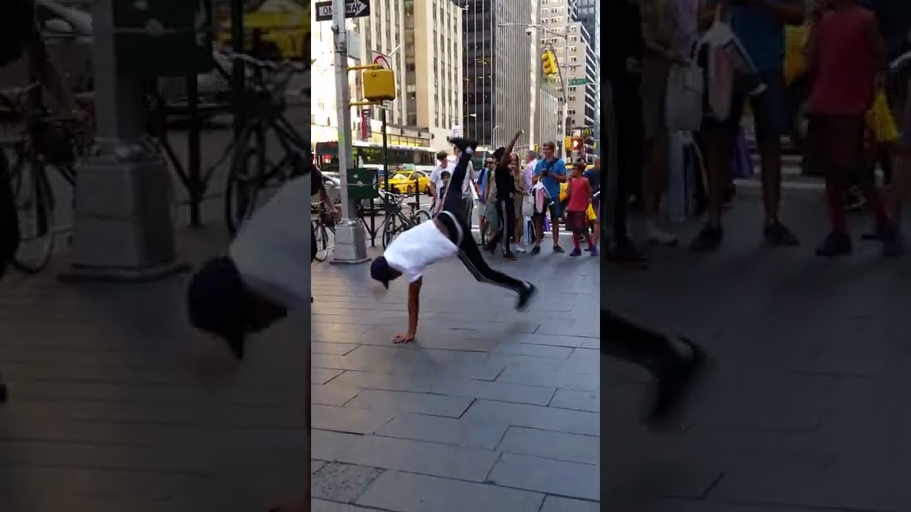 Best New York City Breakdancer Street Performer. #NYC - YouTube