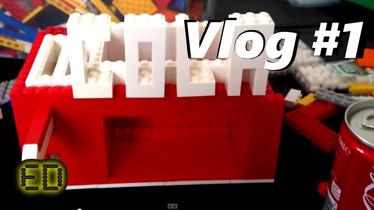Build Vlog #1 - Lego Coca Cola Machine - YouTube