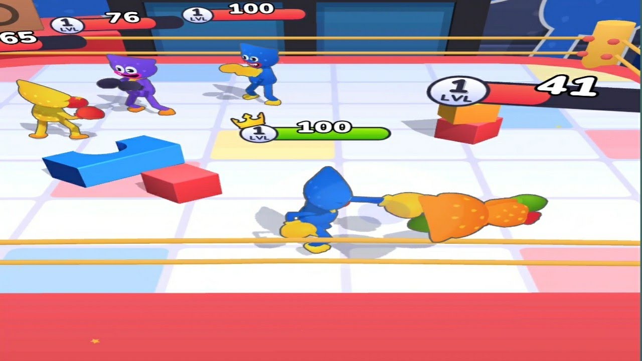 Poppy Punch Max LEVEL 🌈🌆 Gameplay All Levels Walkthrough iOS, Android ...