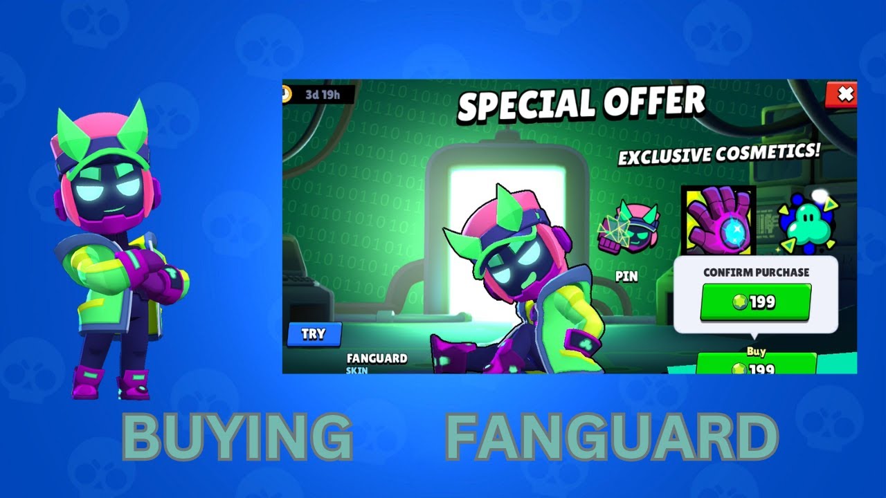 Buying Fanguard [ Brawl Stars ] - YouTube