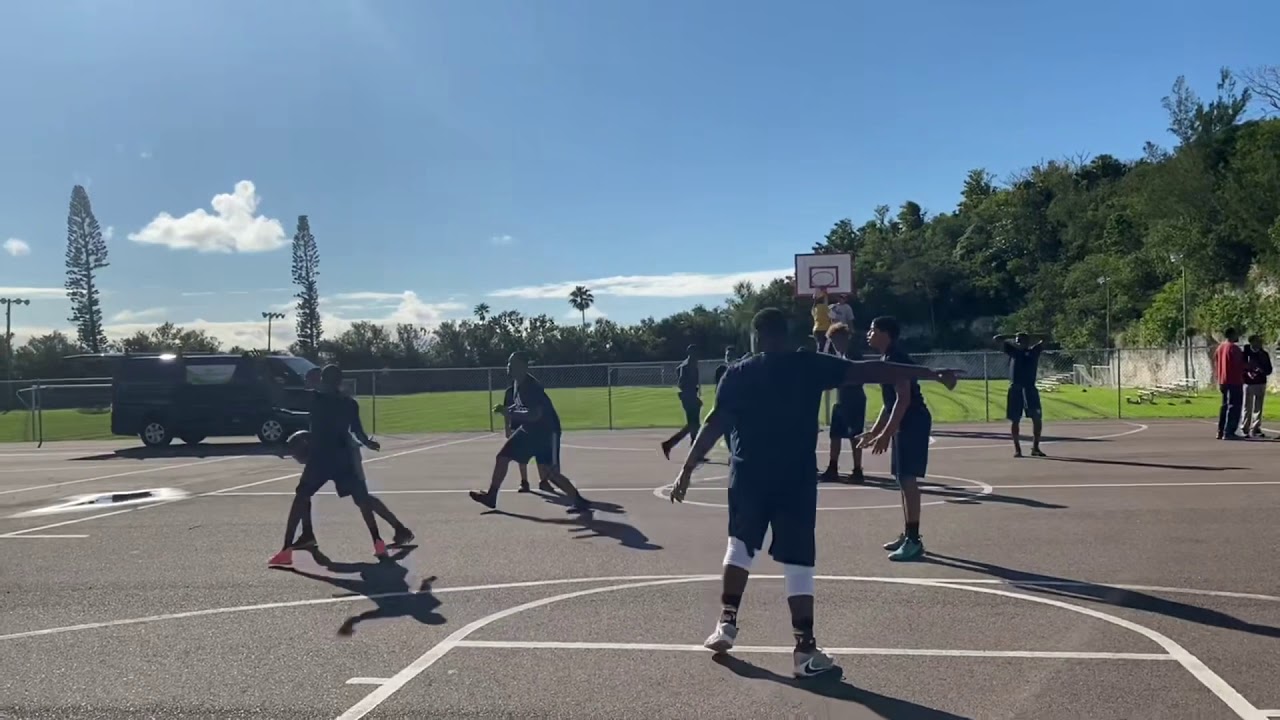 Basketball In Bermuda Day 1 - YouTube
