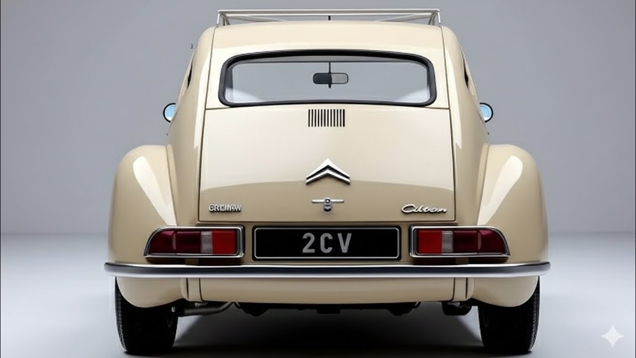 2026 Citroën 2CV 6 Is Back 😲 Retro Legend Reborn With Modern Tech & EV ...