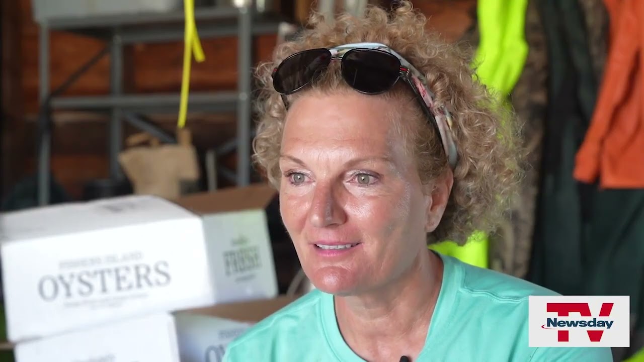 Former WNBA star Sue Wicks runs oyster farm - YouTube