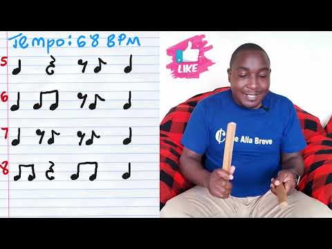 Understanding rhythm in Music: Part 5 (Using quaver notes and rests ...
