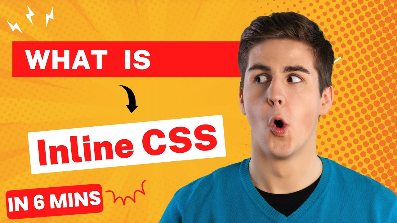 What Is Inline Css Css Web Development Course Part 2 Youtube 5733