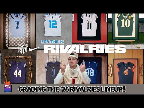 Grading All 8 New 2026 NFL Rivalries Uniforms