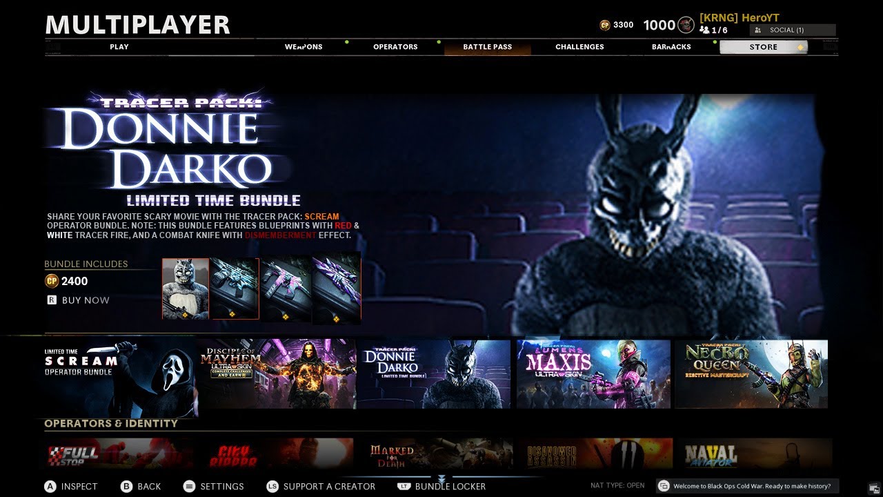 All 33 NEW HALLOWEEN Cosmetic Store Bundles Blueprints in Season 6 Cold ...