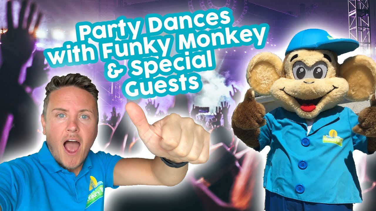 Party Dances Monkey Tree Holiday Park - Learn how to Dance - YouTube