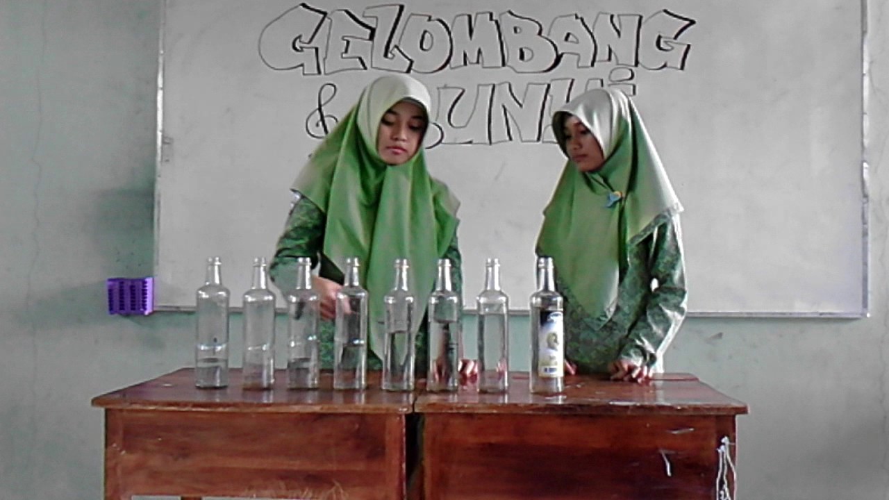 praktikum ipa Gelombang bunyi dengan botol - YouTube