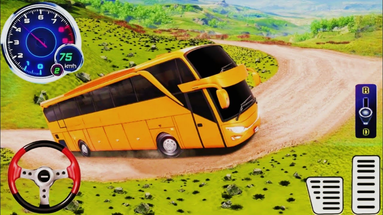 Real Bus Driving Simulator 3D - Offroad Coach Bus Driver - Android ...