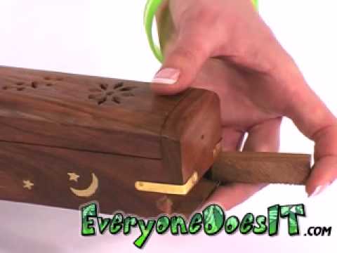 Incense Ash Catcher Box from EveryoneDoesIt.com - YouTube