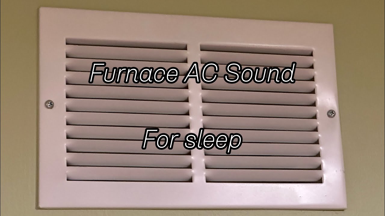 Awesome AC furnace sound for sleep||white noise|| - YouTube