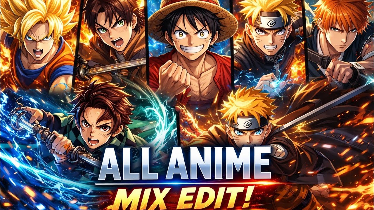 ALL ANIME MIX EDIT 🔥 | Ultimate Power Moments - YouTube
