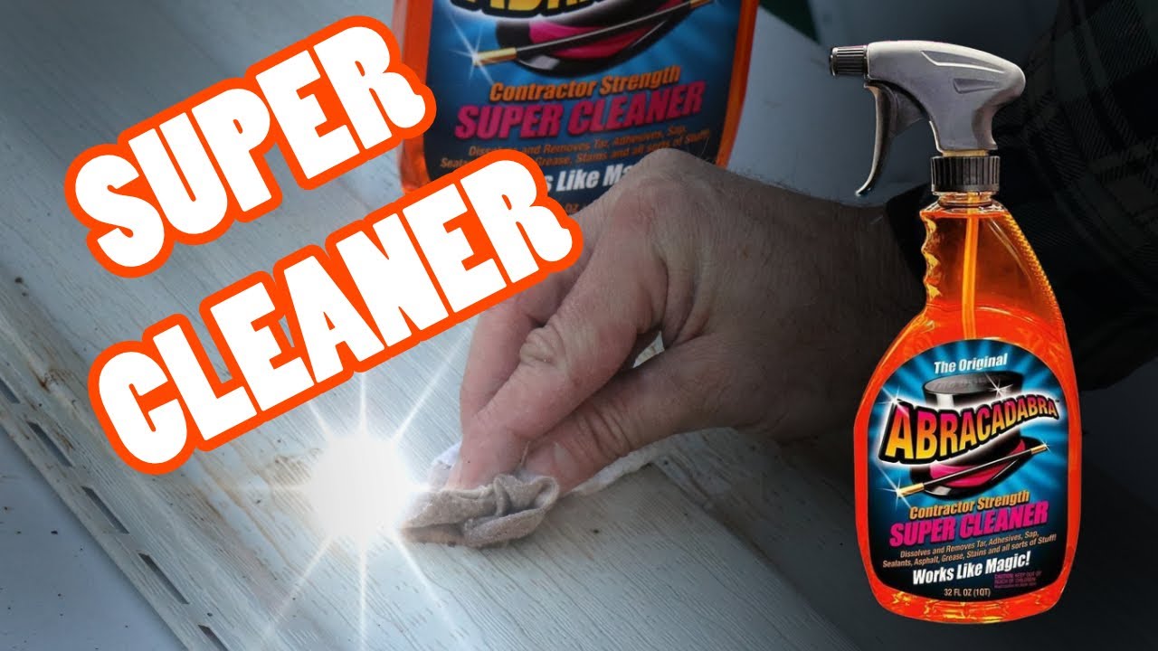 Abracadabra Super Cleaner: Featured Roofing Product - YouTube
