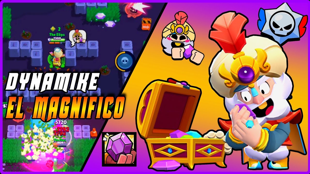 ME SALE LA NUEVA SKIN DE EL MODO COMPETITIVO ¡DYNAMIKE EL MAGNÍFICO! | Brawl Stars - YouTube