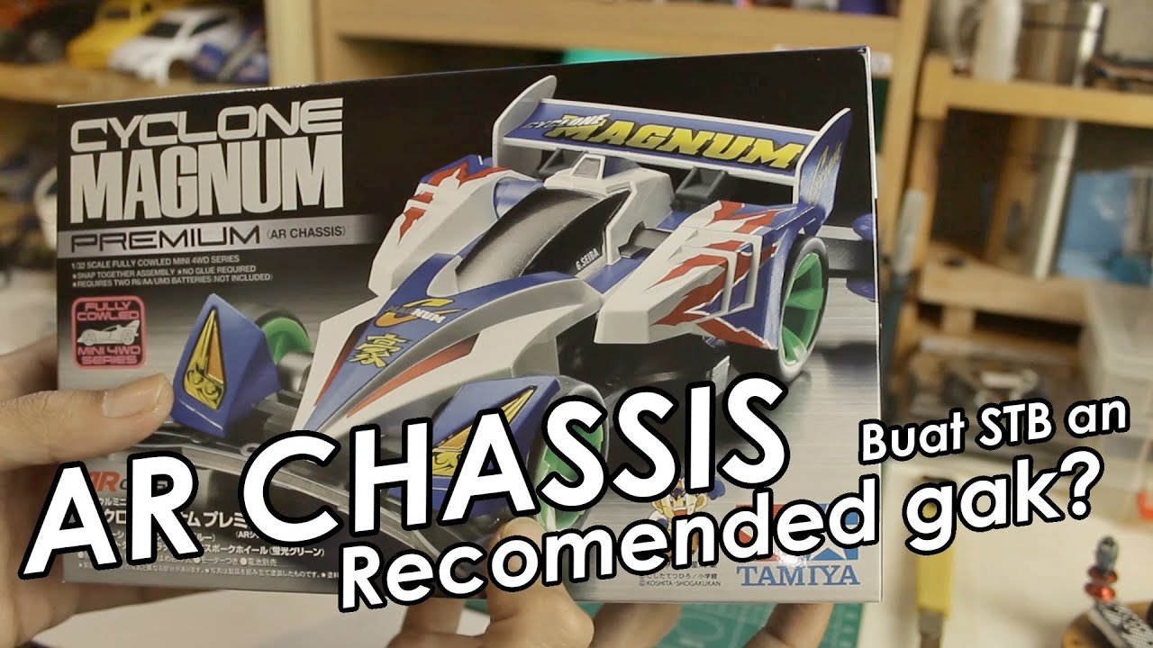 TAMIYA MINI 4WD - CYCLONE MAGNUM UNBOXING, REVIEW, TEST RUN - YouTube