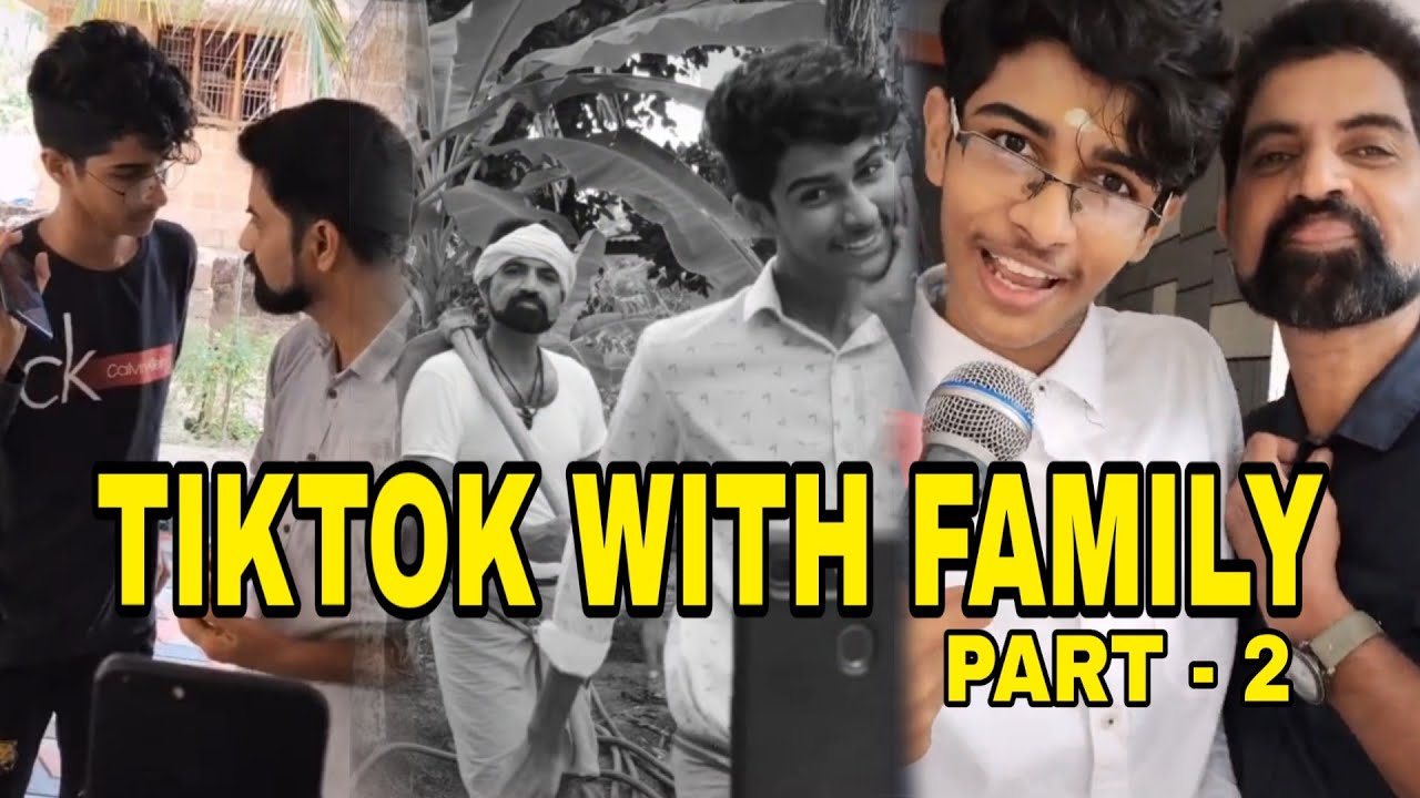 ഈ അച്ഛന്റെ അല്ലെ മോൻ.. പിന്നെങ്ങനാ 😅 Tiktok With Family | Part 2 ...