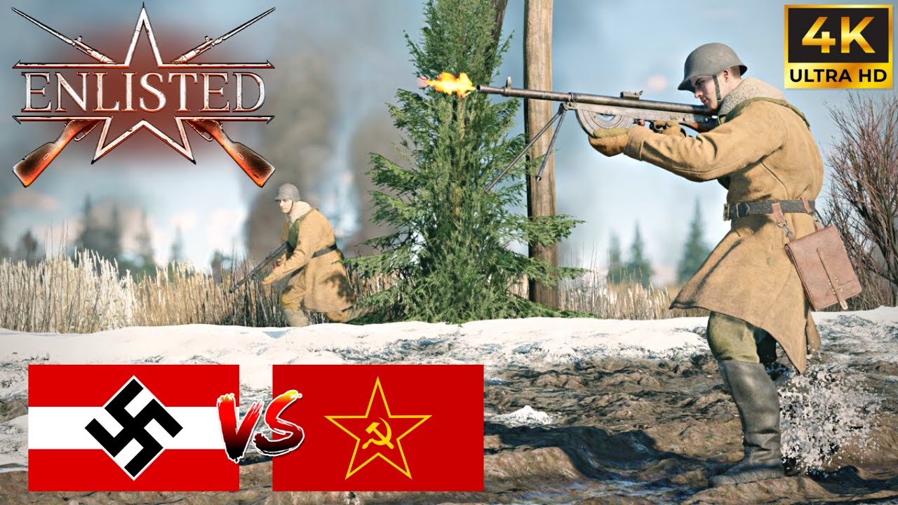 Stopping The German Invasion - Enlisted Gameplay (4K) - YouTube