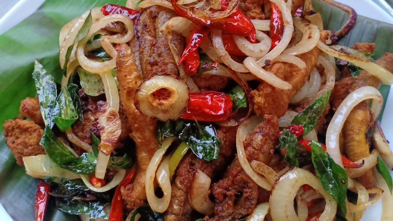 Resepi Telur Ikan Goreng Berempah Mudah Dan Ringkas - YouTube