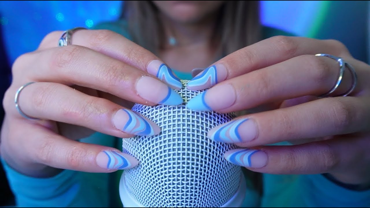Mic Tapping & Scratching ASMR 🩵 - YouTube