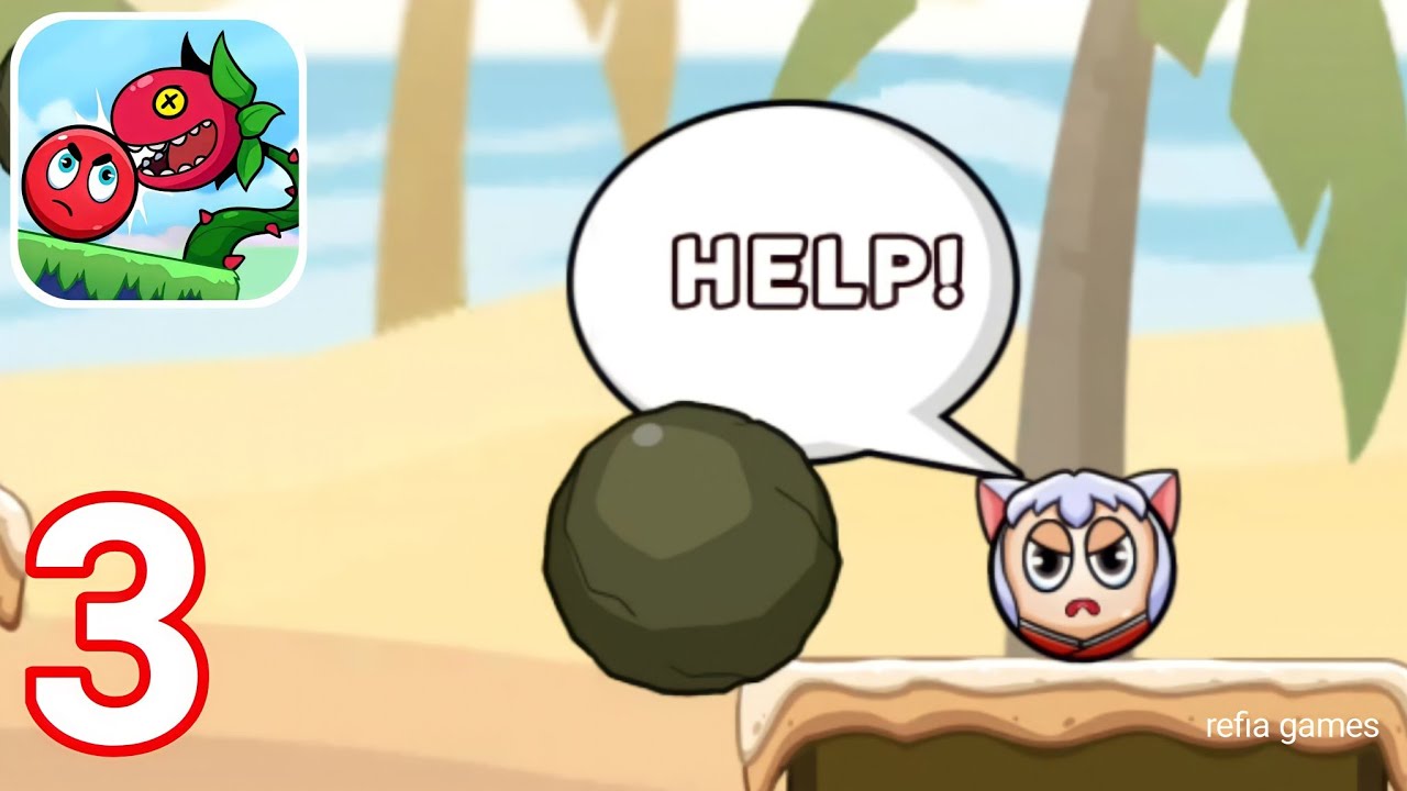 Ball W - Red Wonder Island : Gameplay Walktrough Part 3 Level 16 ...