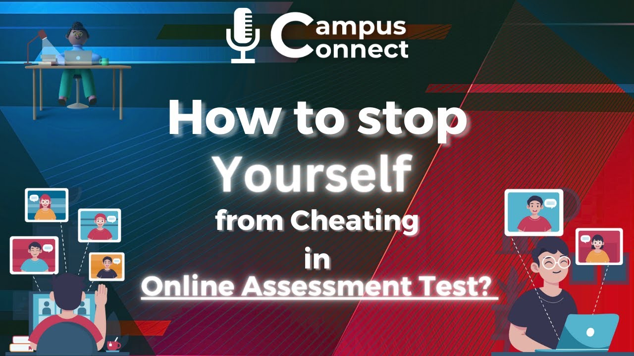 How to Stop Yourself from Cheating in Online Assessment Test? | Piyush ...