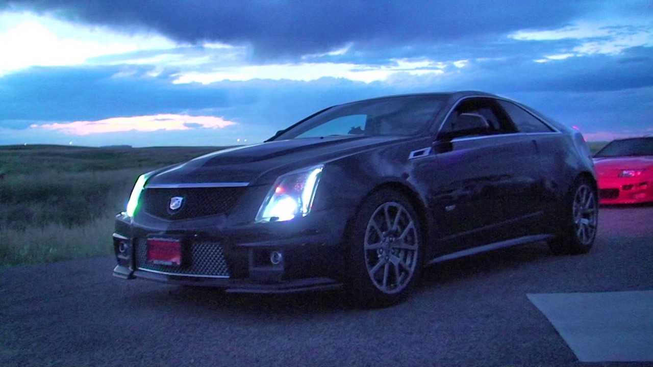 Turbo CTS-V1 Vs Stockish CTS-V2 - YouTube