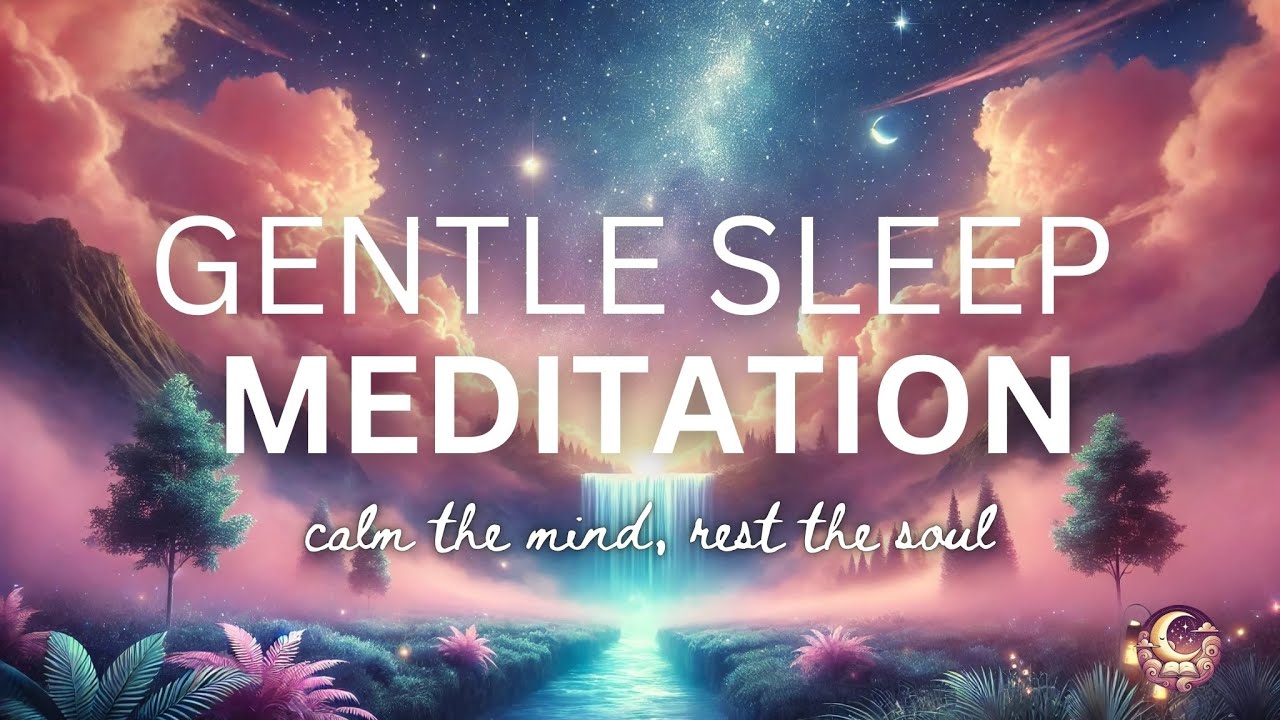 Guided Sleep Meditation, Drifting into Peaceful Night, Deep Sleep - YouTube