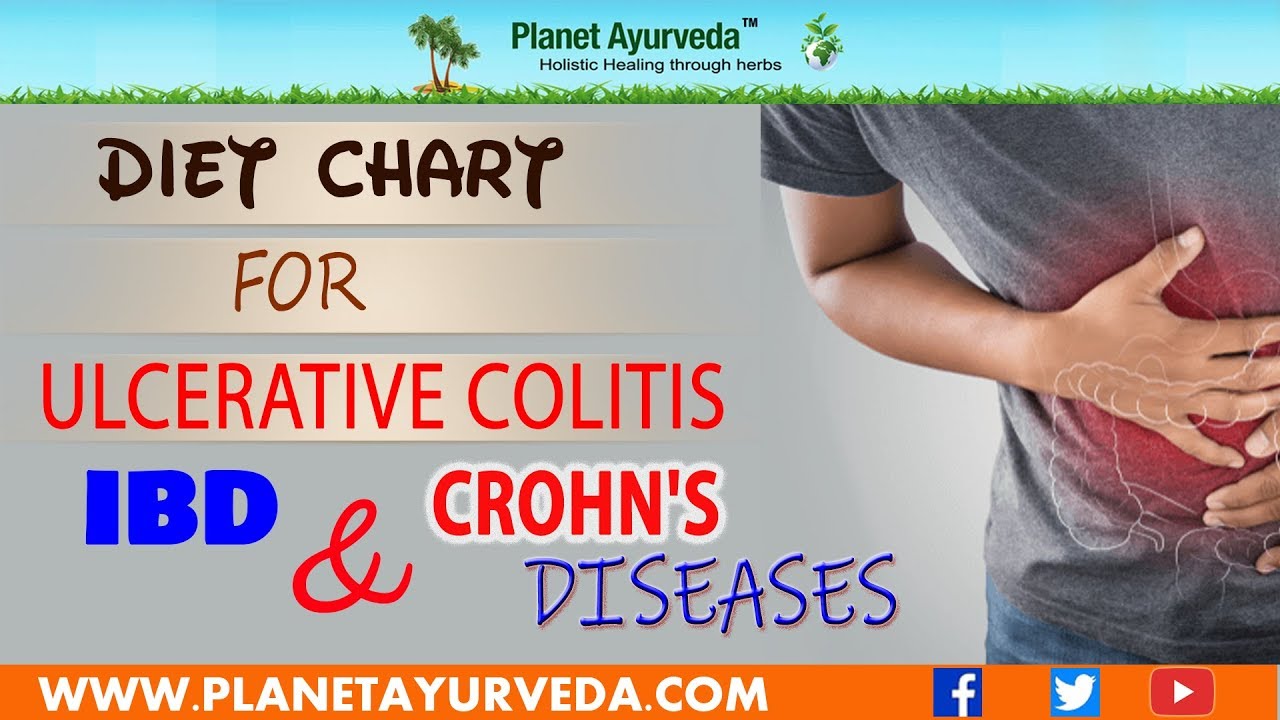 Diet Chart for Ulcerative Colitis, IBD, Crohn’s Disease - YouTube