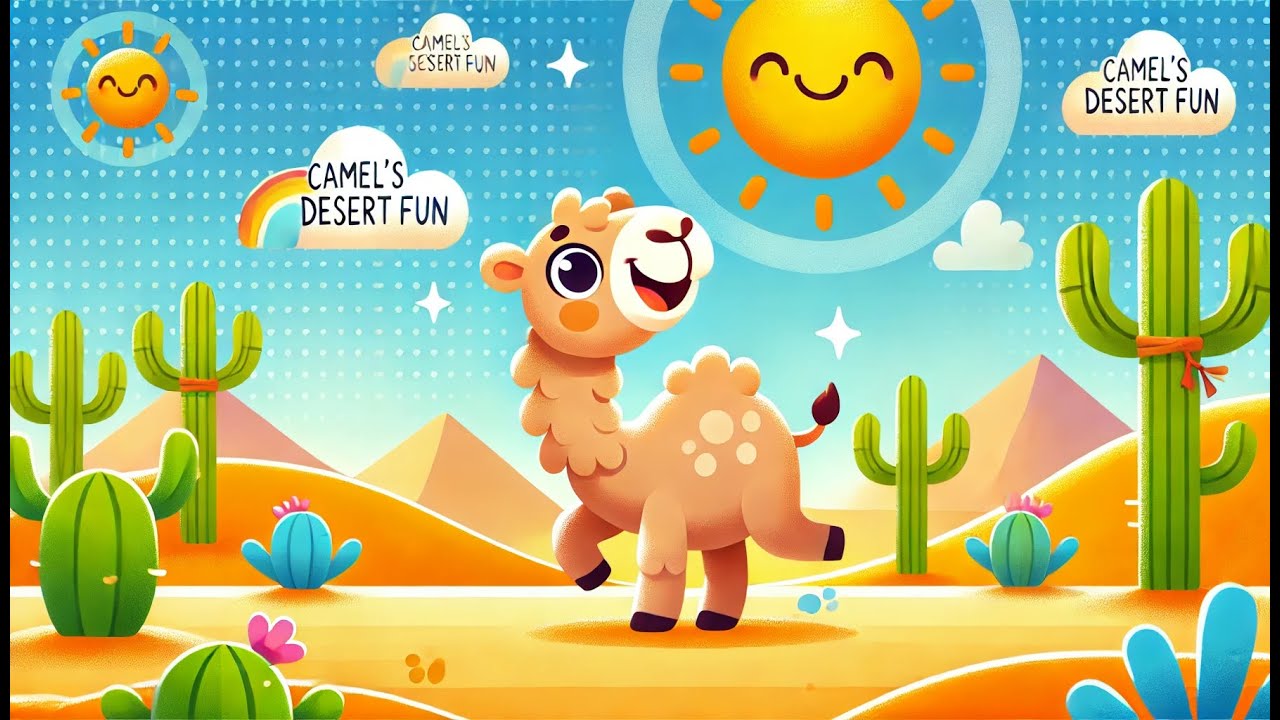 Camel's Desert Fun | ‪@‬DonnaKidsTV Nursery Rhymes & Kids Songs - YouTube