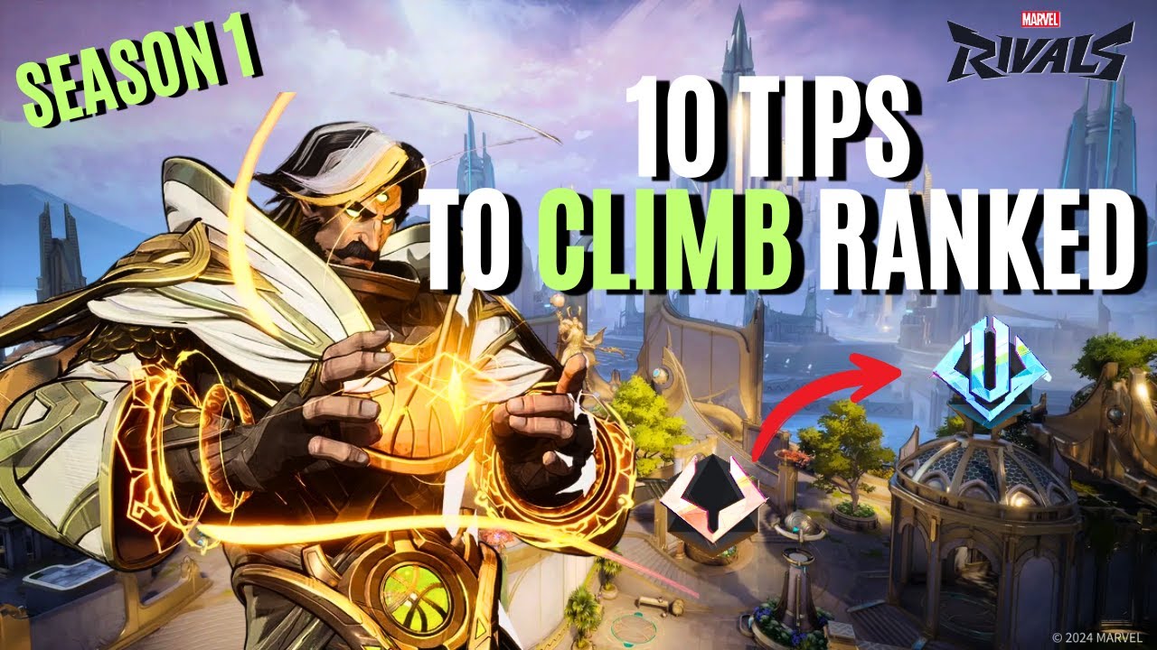 My 10 Tips To CLIMB Marvel Rivals Ranked - Get Out of Lower Ranks ...