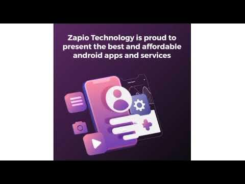 Android App Development in Dubai, UAE--Zapio Technology - YouTube