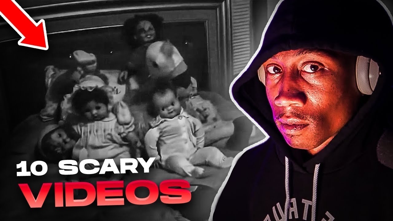 10 SCARY Videos For FULL SCREEN TERROR ( Nuke's Top 5 ) [REACTION ...
