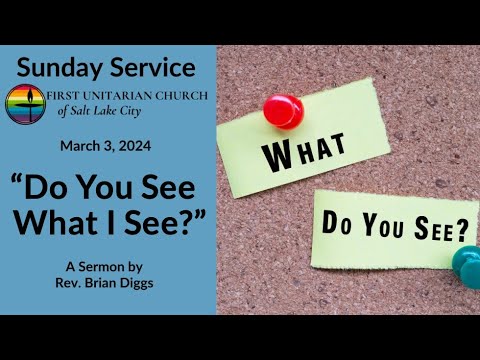 "Do You See What I See?" (March 3, 2024) - YouTube