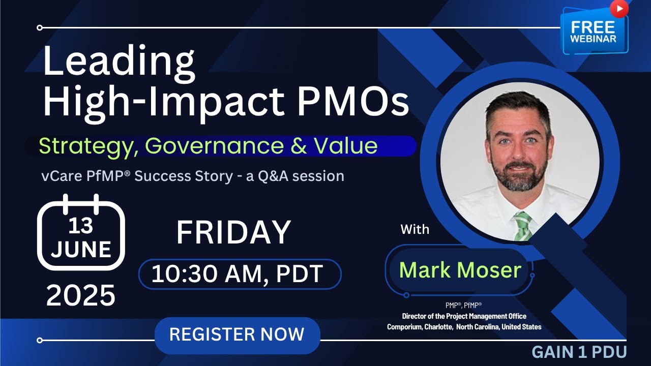 Leading High-Impact PMOs: Strategy, Governance & Value | Q&A | Promo ...