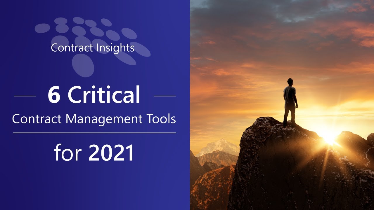 6 Critical Contract Management Tools for 2021 | CobbleStone Software ...