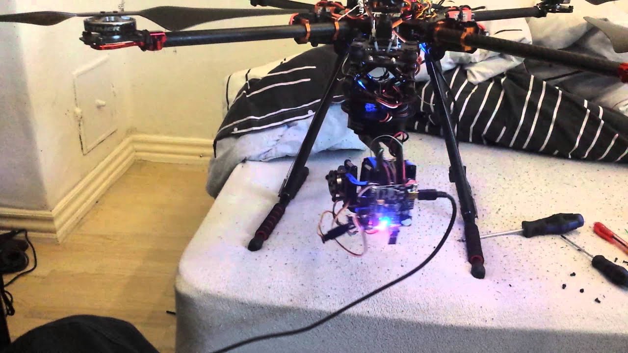 New gimbal motor with slipring - YouTube