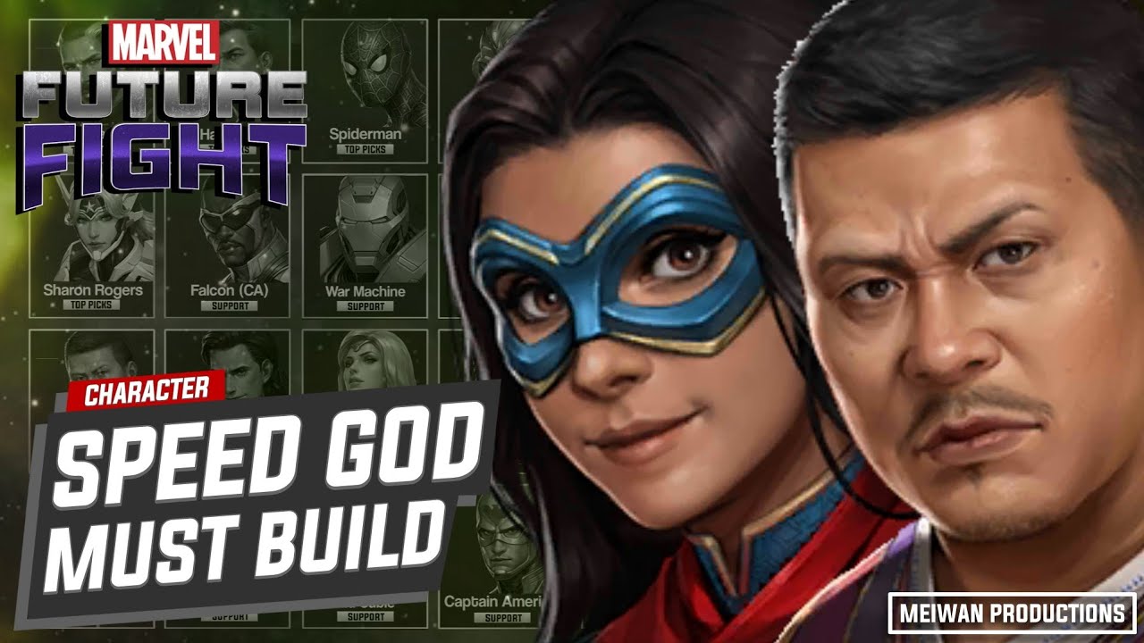 Rekomendasi Build Character Speed God - Marvel Future Fight - YouTube