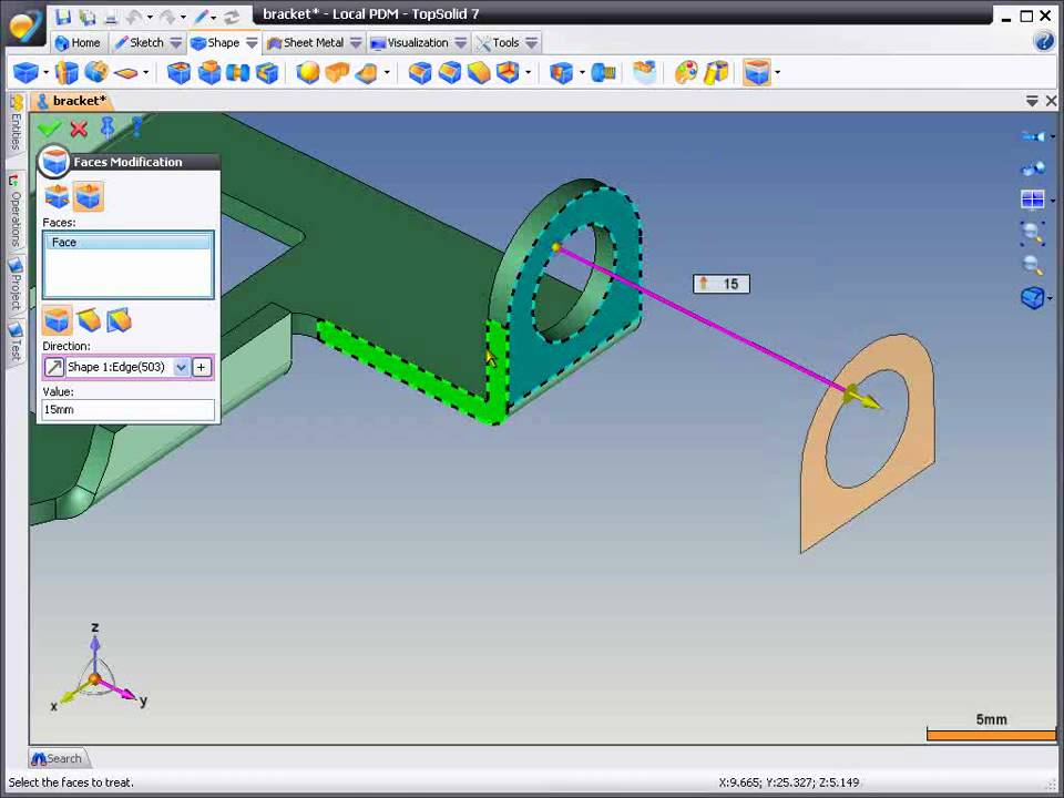 Free Shape Edition with TopSolid 7 - YouTube