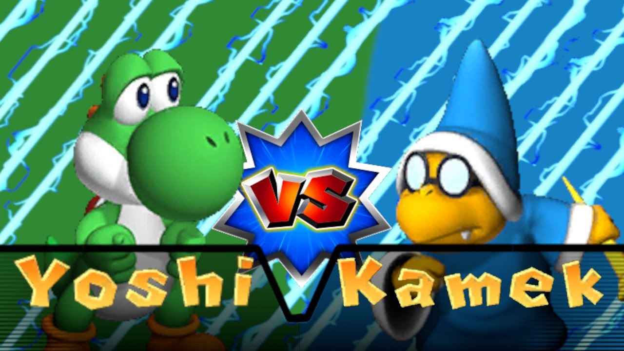 Yoshi (Me) vs Kamek (Magikoopa) Fight to the Dead Stream - YouTube