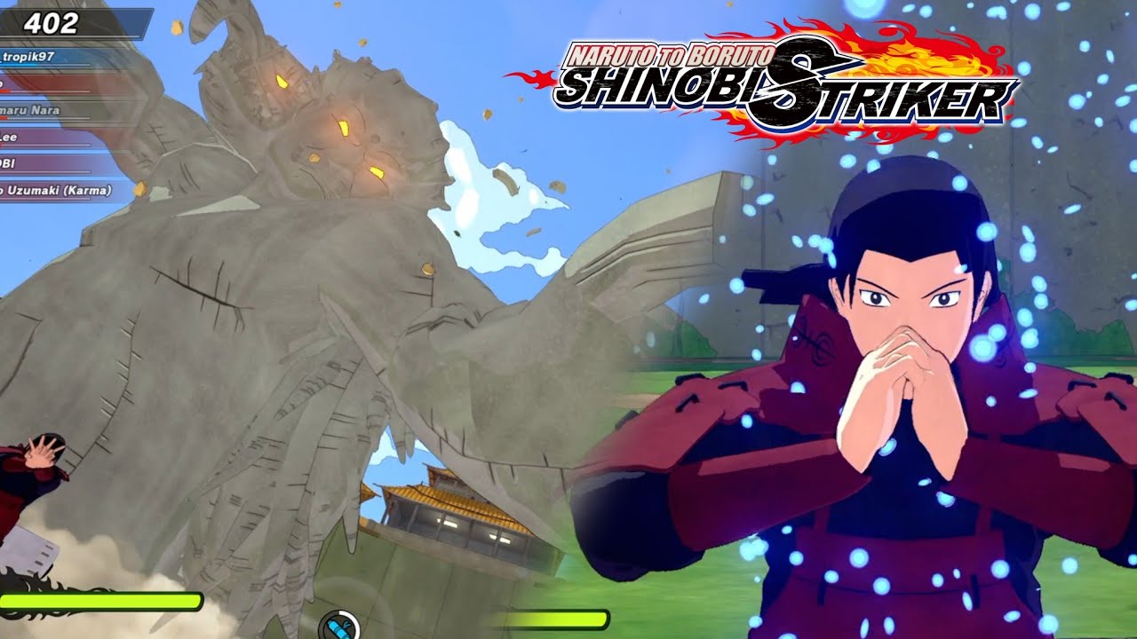 New Ultimate Wood Golem Jutsu Gameplay-Naruto to Boruto Shinobi Striker ...