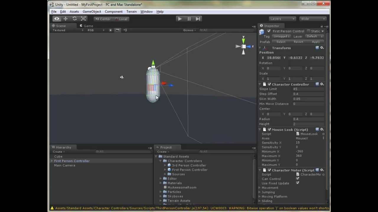 15-Unity3D Course قسم 3 النوافذ الاساسية :4-Toolbar - Play Tools - YouTube