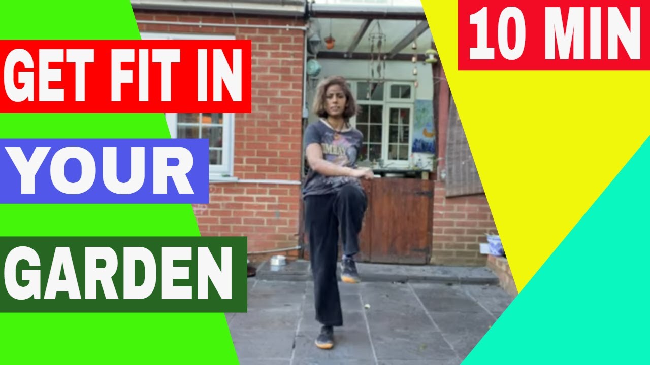 Garden Workout 10 Min Low Impact (vitamin D friendly!) - YouTube