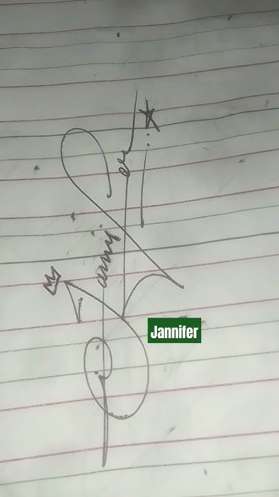 Jennifer Name Signature Styles ️🥺 ️👍💯#jsignature #shortsviralvideo - YouTube