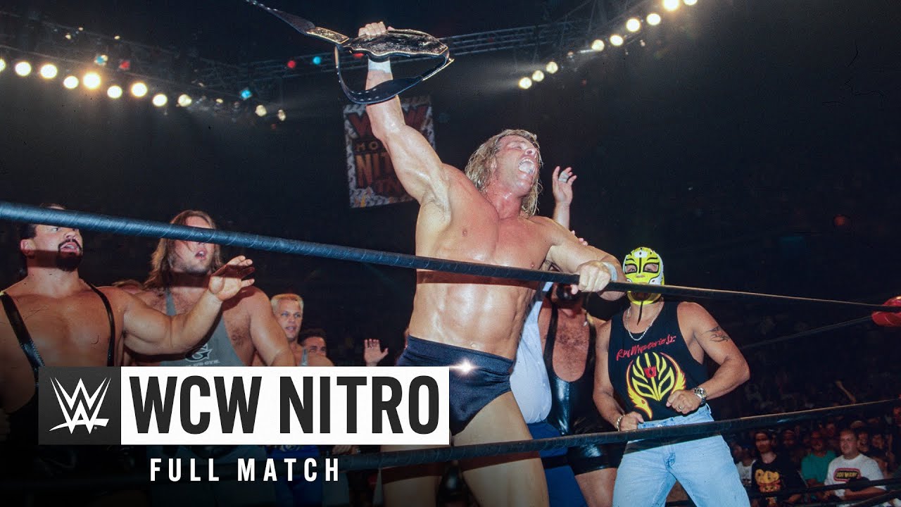 FULL MATCH: Hollywood Hogan vs. Lex Luger | WCW Title Match: WCW Nitro ...