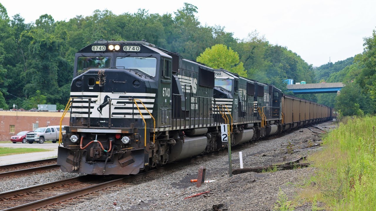 NS 534 On The Conemaugh Line - Blairsville PA - YouTube