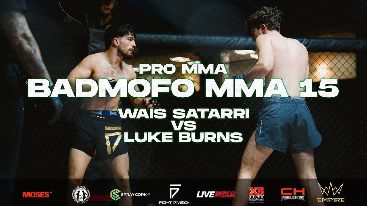 BMF 15 | Wais Satarri vs Luke Burns | Professional MMA - YouTube