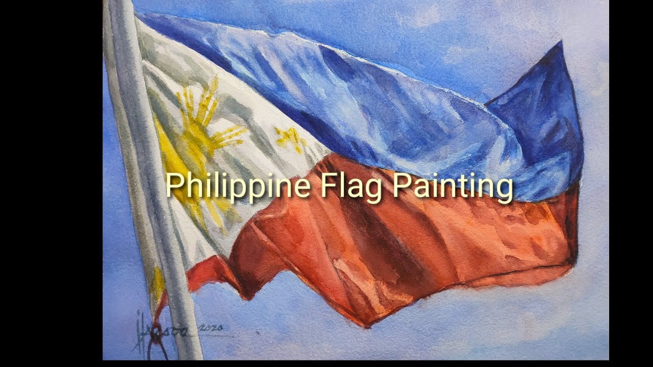 Philippine Flag Painting - YouTube