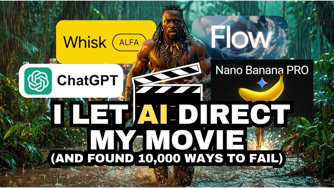 I Let AI Direct My Movie: (And Found 10,000 Ways to Fail) - YouTube